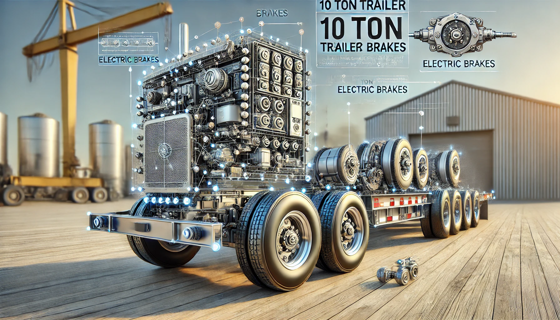 Electric Brakes For A 10 Ton Trailer