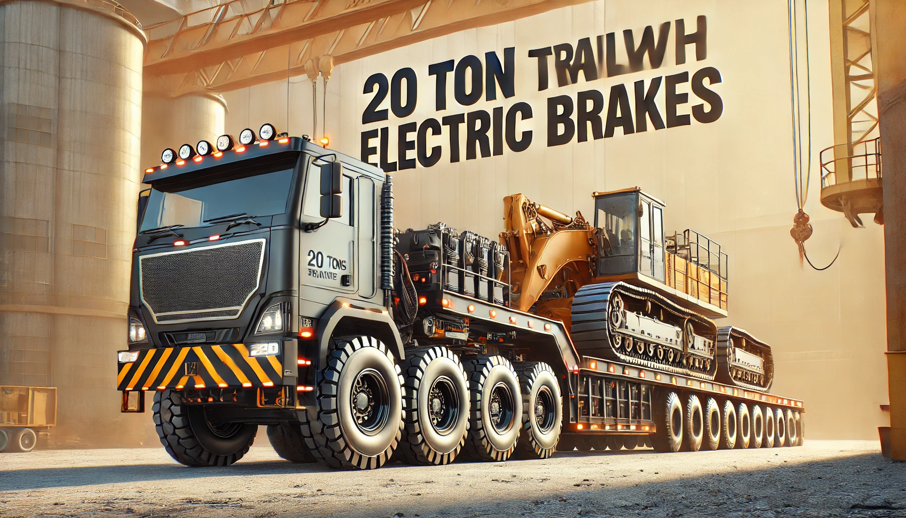 20 Ton Trailer With Electric Brakes