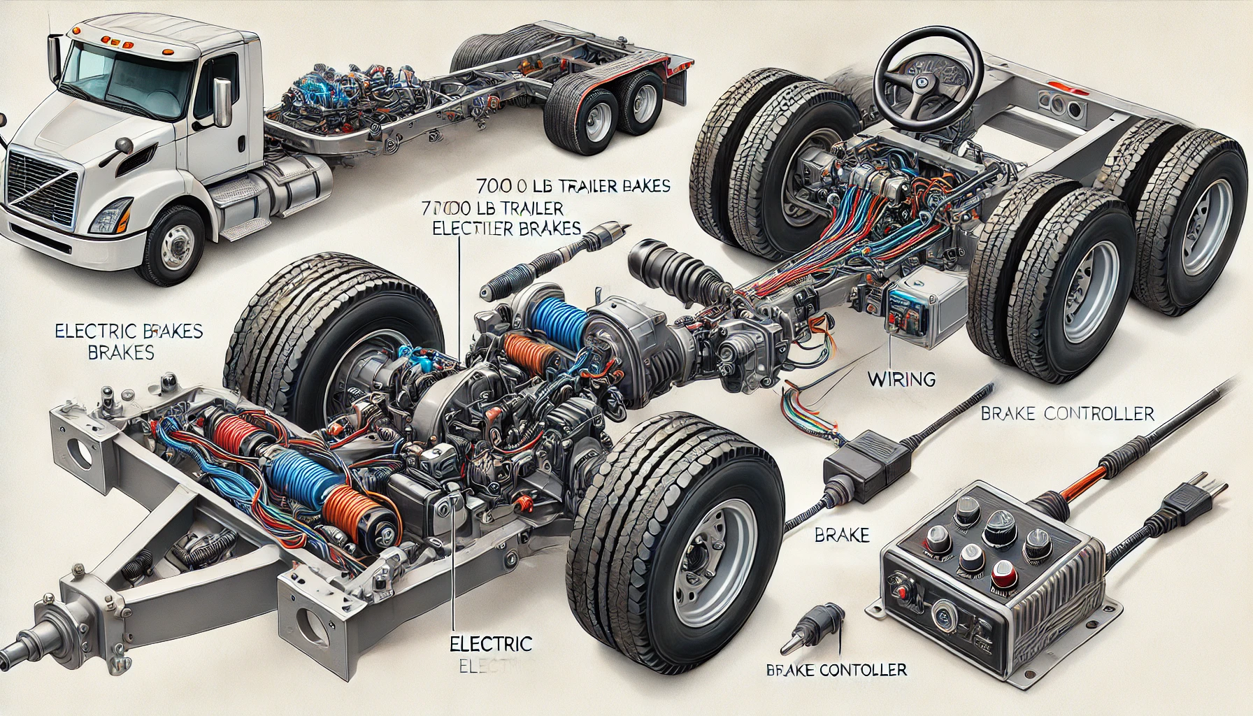 Understanding The 7000 Lb Trailer Axle With Electric Brakes