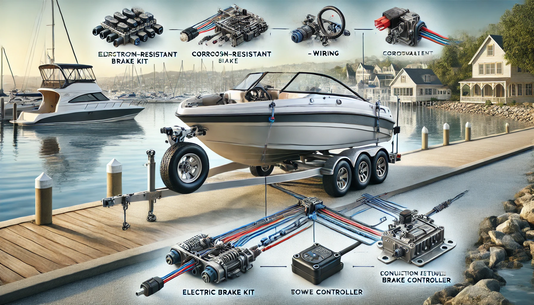 Choosing The Right Electric Brake Kit For Boat Trailer
