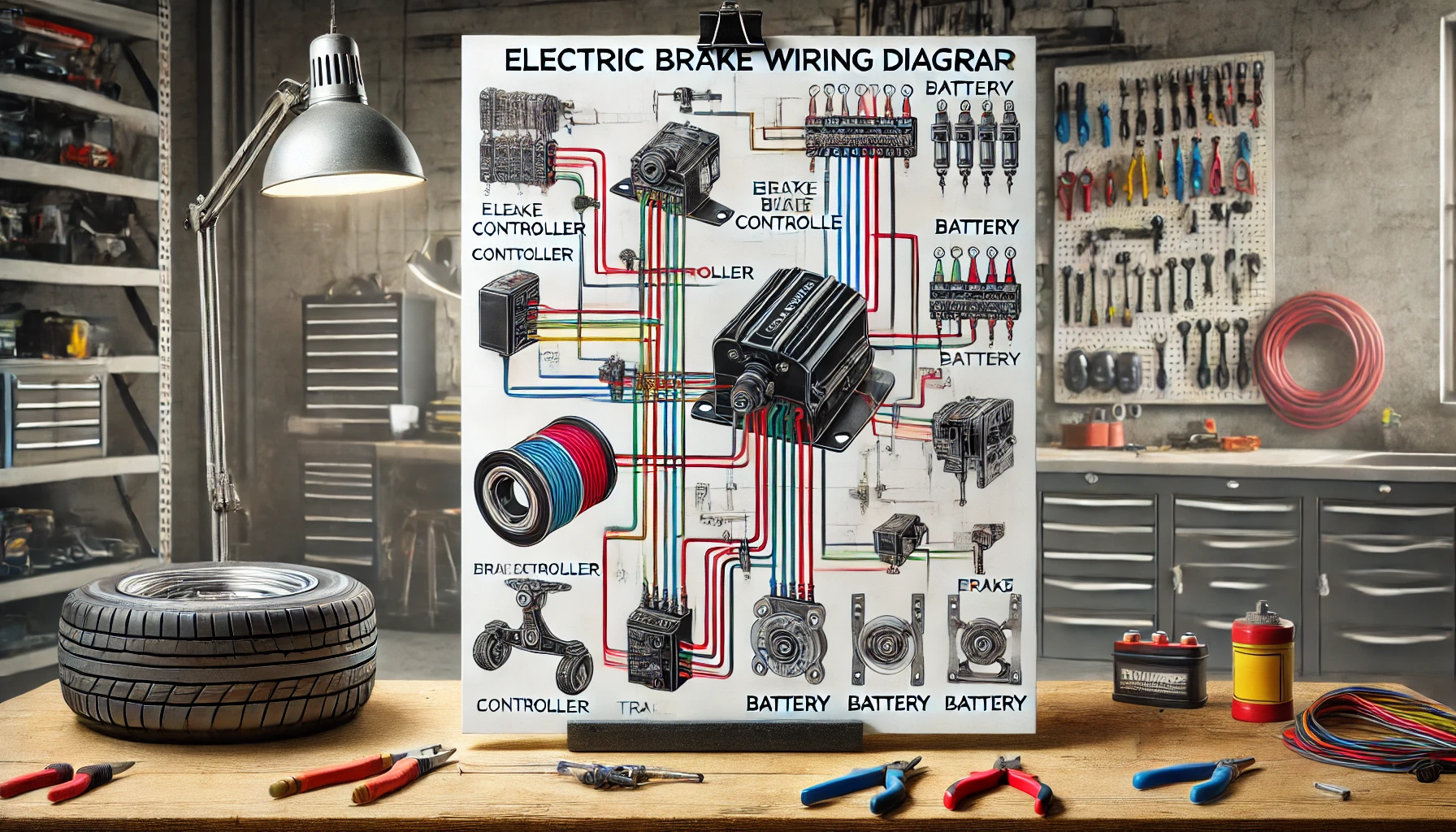 How To Read And Install An Electric Brake Wiring Diagram Trailer