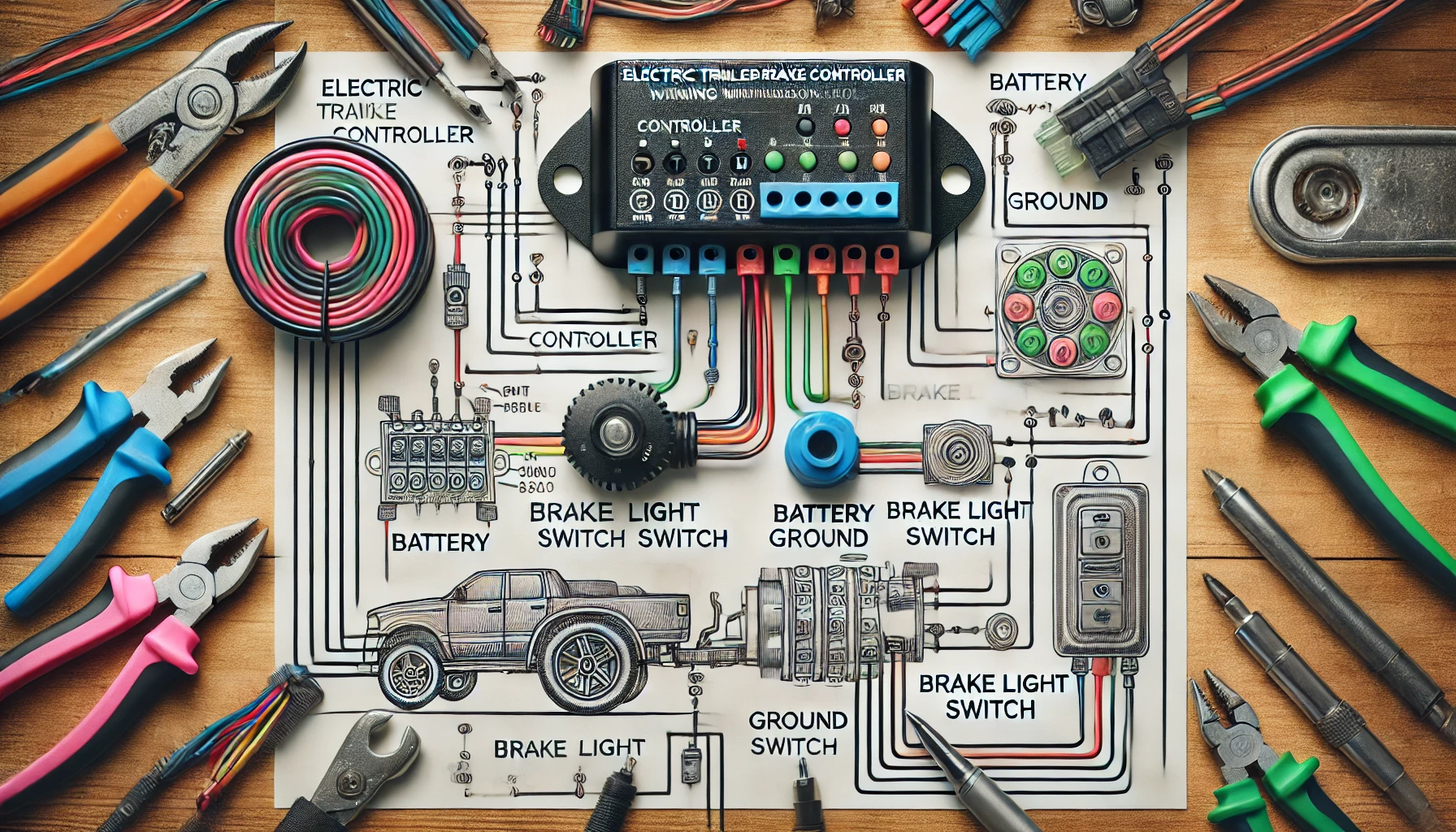 Electric Trailer Brake Controller Wiring Diagram Understanding
