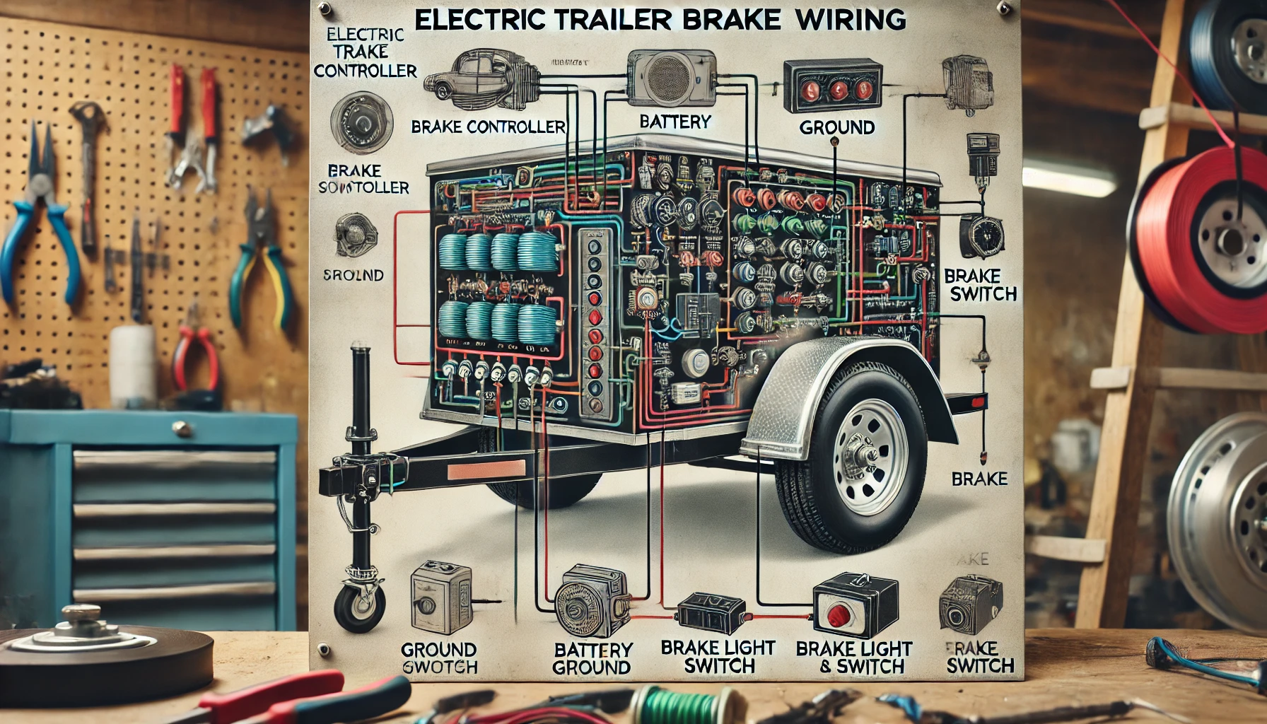 Understanding The Electric Trailer Brake Wiring Schematic For Safe Towing