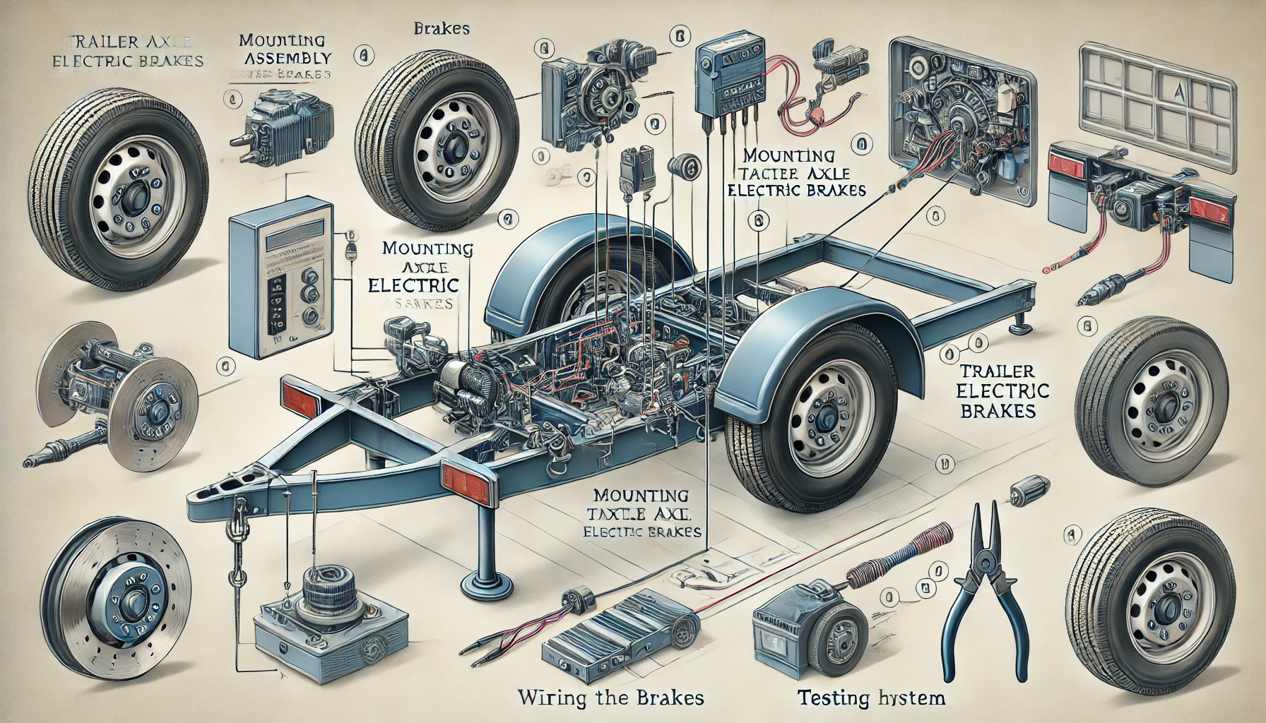 Trailer Axle Electric Brakes: A Comprehensive Guide To Installation And ...