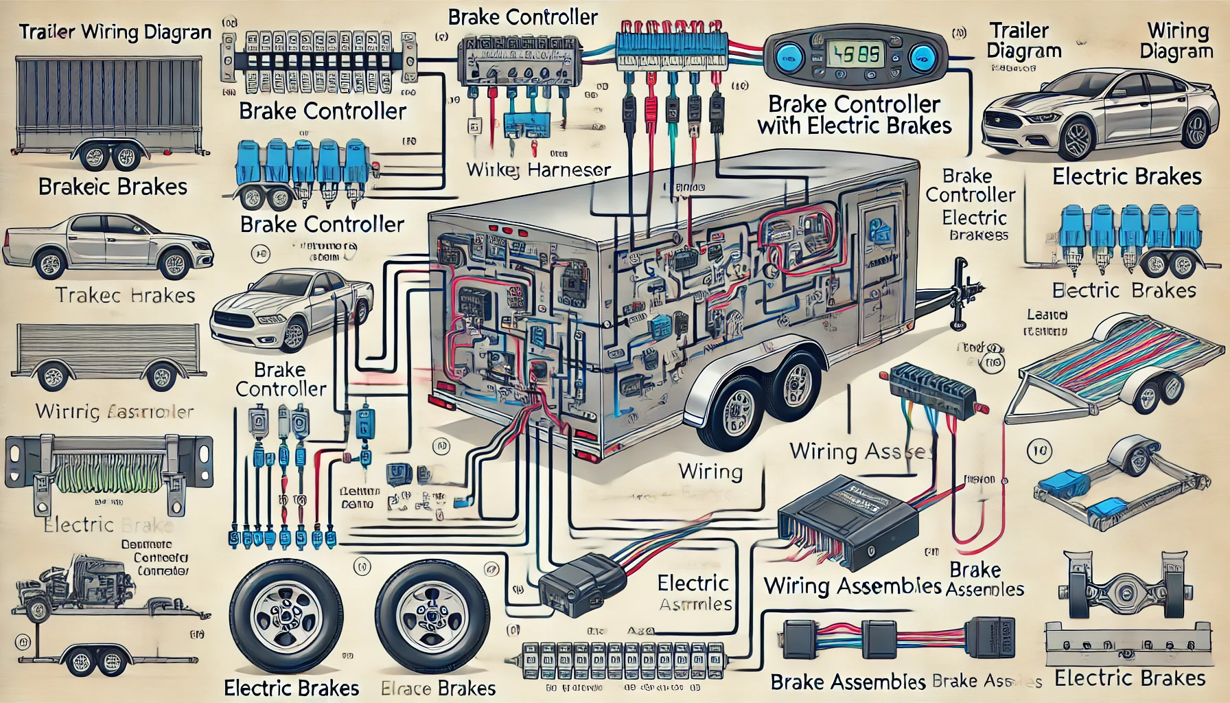 Understand A Trailer Wiring Diagram With Electric Brakes