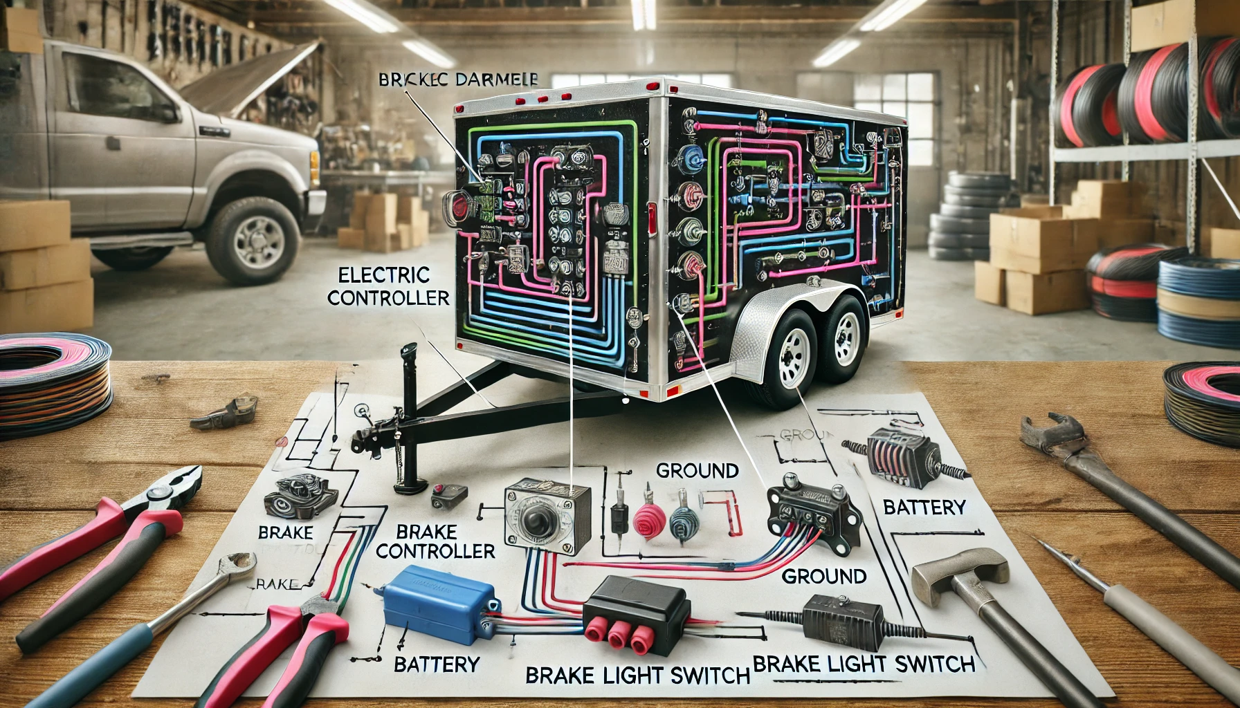 Wiring Diagram For Electric Brakes On A Trailer: How To Read And Use?