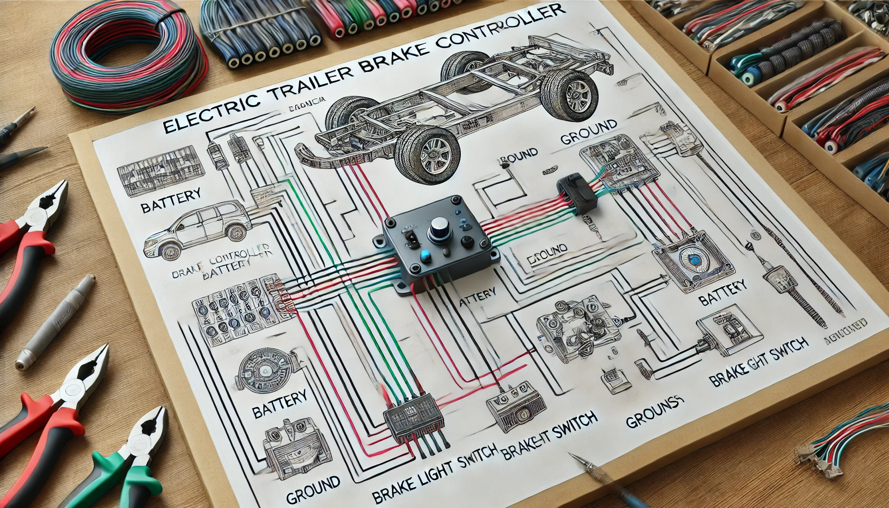 Wiring Diagram For Electric Trailer Brake Controller Guide