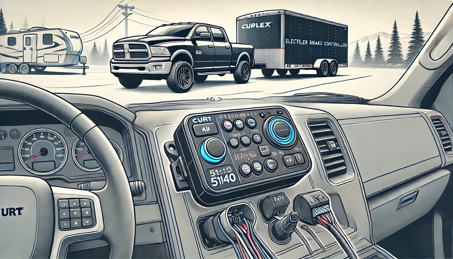 CURT 51140 Triflex Electric Trailer Brake Controller: The Ultimate Guide